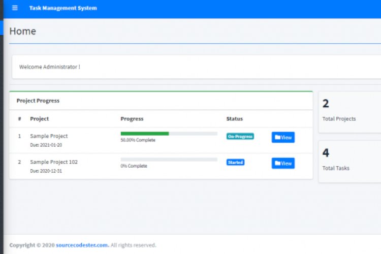 Task Management System using PHP/MySQLi with Source Code - Free Source ... Task Management System using PHP/MySQLi with Source Code - Free Source ...